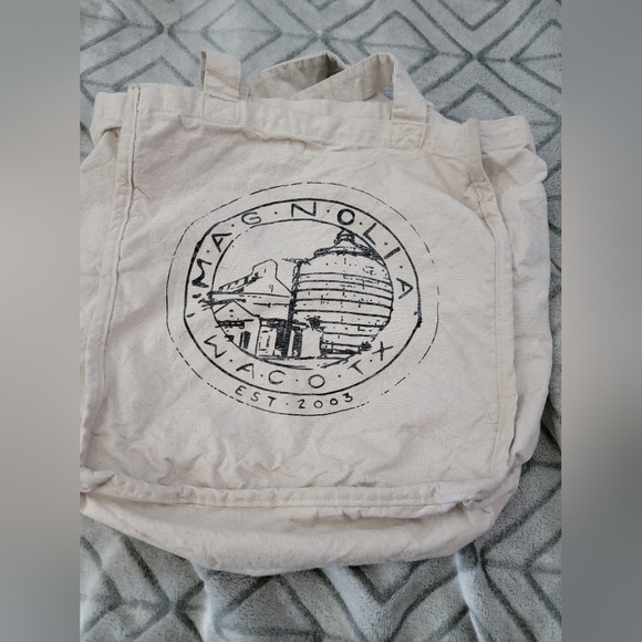 Magnolia | Bags | Fixer Upper Magnolia Tan Medium Size Tote With Silo ...